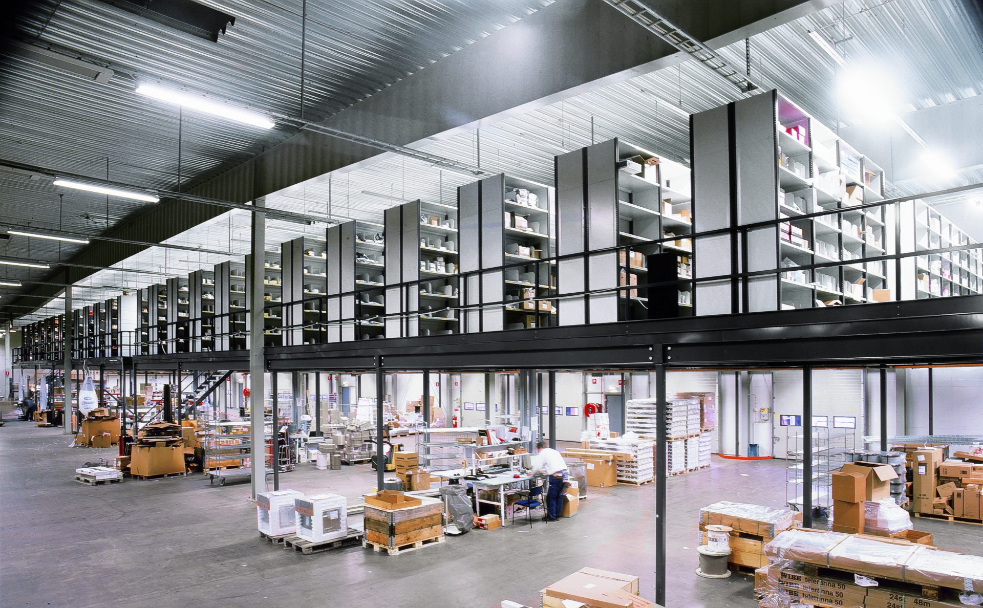 Mesaniner og andre løsninger til lageret | EAB